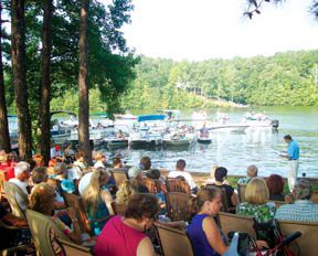 Worship on the Water gets underway – The Randolph Leader