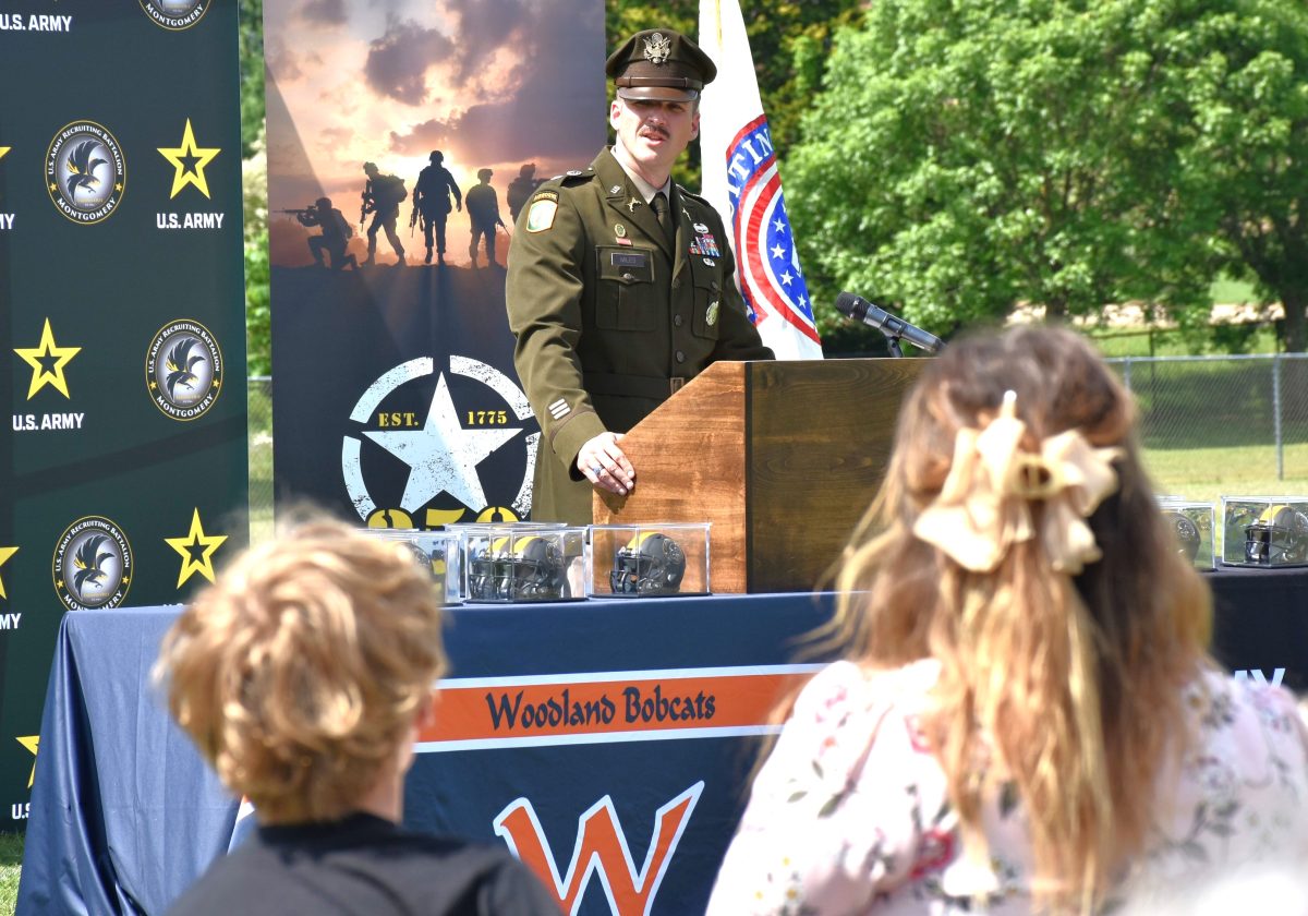 Woodland alum shares his Army experience with former school – The ...